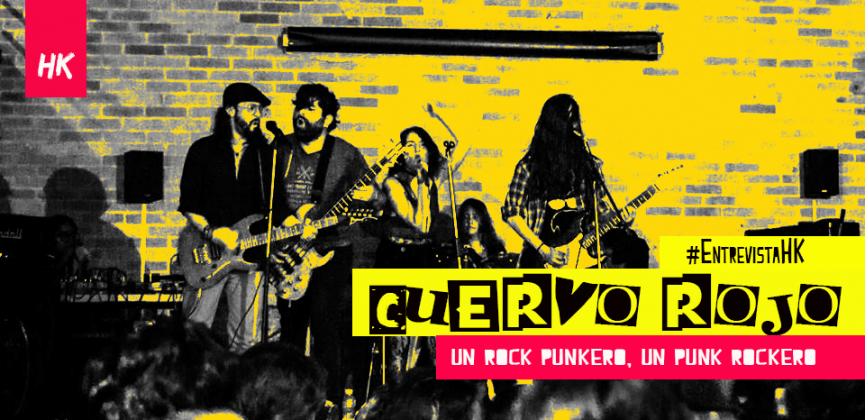Cuervo Rojo. Un rock punkero, un punk rockero - Revista Hekatombe